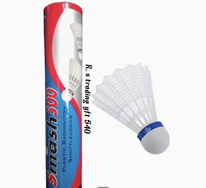 Smash 500 /17 taka per pic's Plastic Badminton cork 10 pes stuttle cork ...