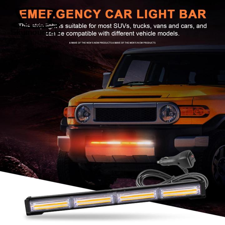 Emergency Warning Light Strip High Brightness Car Auto Emergency Strobe ...