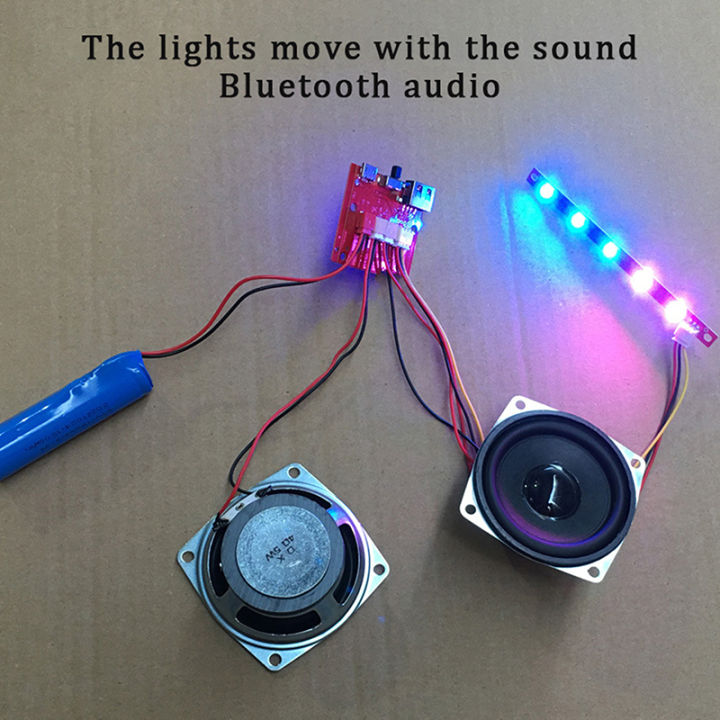 Wireless Electronic Speaker Module PCB With Amplifier Mp3 Decoder FM ...