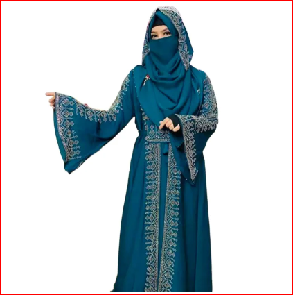 Irani abaya fixed koti design borkha stone abaya burkha for women burqa ...