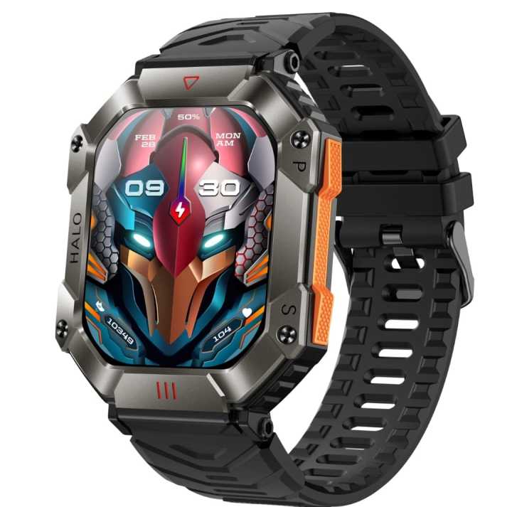 New Rugged And Durable Military Smart Watch Ip68 Waterproof 2.0 '' HD ...