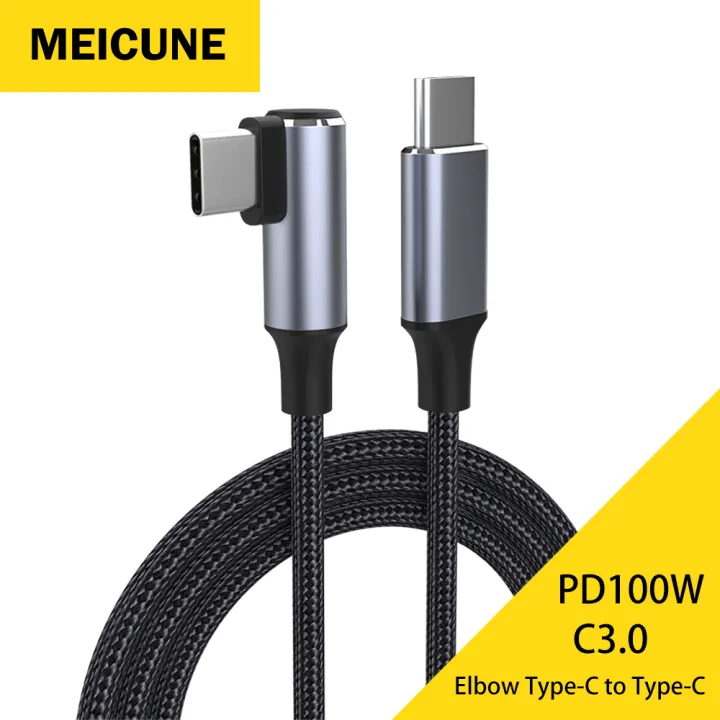 【Wireless】 PD100W Elbow USB C Cable Type C To 90° Type C 5 Meter ...