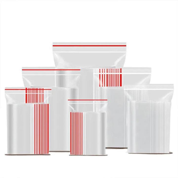 Zipper Lock Bag 100Pcs Size 1.5x2" Inch Zip Lock Plastic Transparent ...