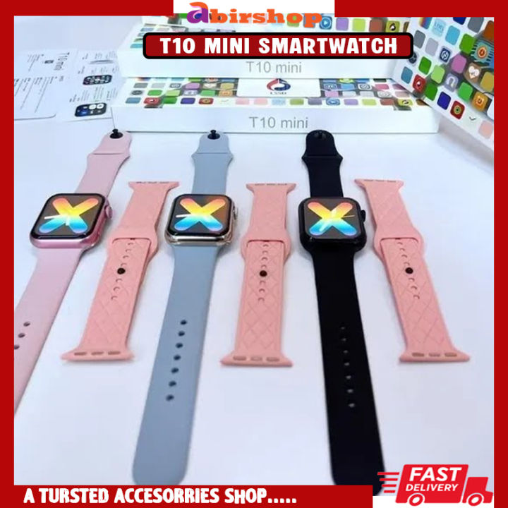 T10 Mini Women Smartwatch New T10 Mini Female Smartwatch Series 10 with ...