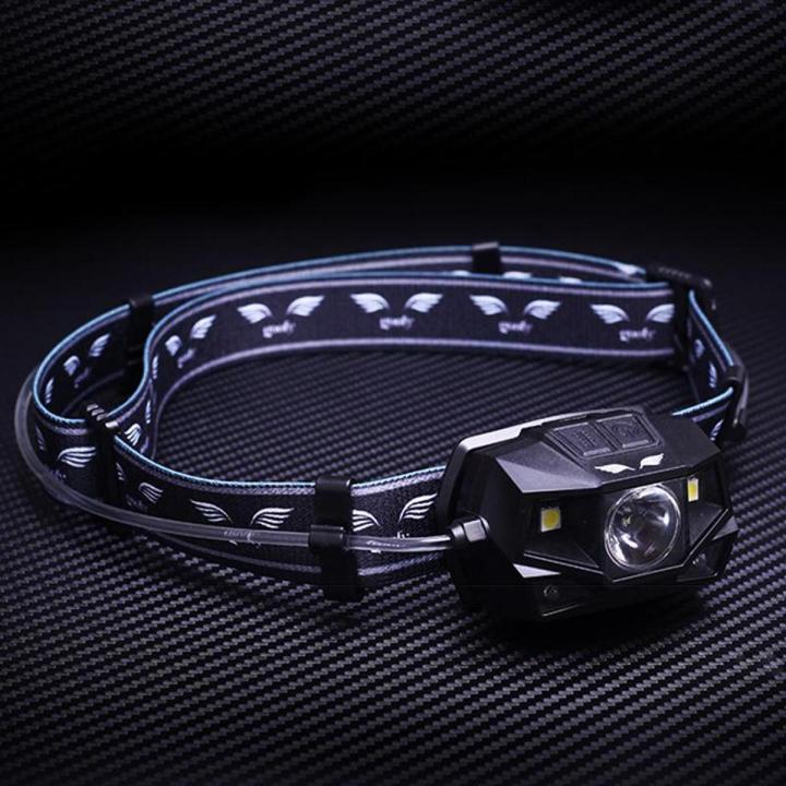 Goofy DT-7607 Sport Outdoor Cycling Intelligent Inductive Headlamp IPX4 ...