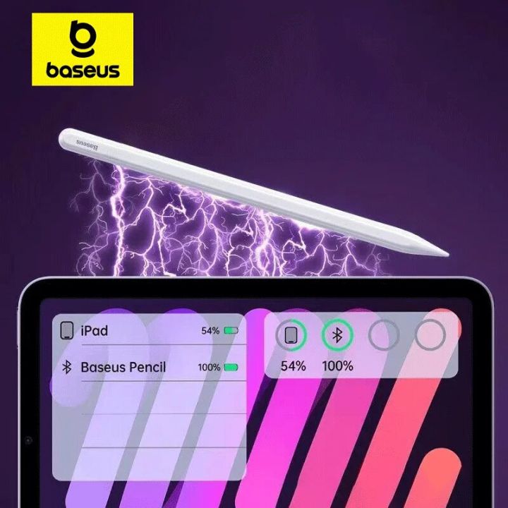 Baseus Stylus Pens for iPad Apple Pencil 2nd Gen with Bluetooth ...