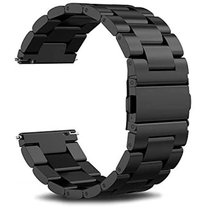 22mm Stainless Steel Metal Wrist Band Strap - Watch Strap | Daraz.com.bd