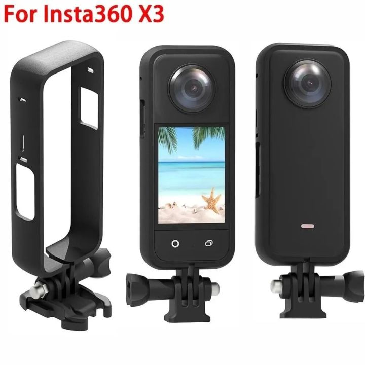 Action Camera Frame Case 1/4 Screw For Insta360 ONE X2 X3 Rig Frame ...
