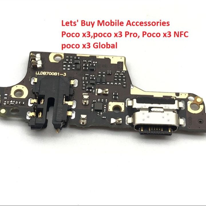 Poco x3/x3 pro / x3 NFC / X3 Global charging logic board | Daraz.com.bd