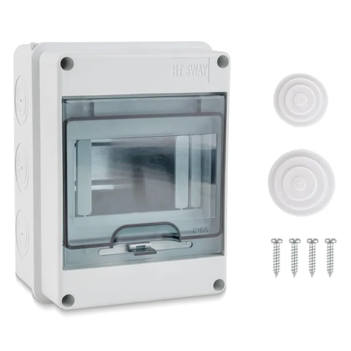IP65 Rated 5 Way Circuit Breaker Box, Miniature Electrical Distribution ...