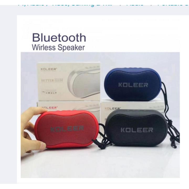 KOLEER S29 Portable Bluetooth Speaker- High Quality Deep Bass Bluetooth ...