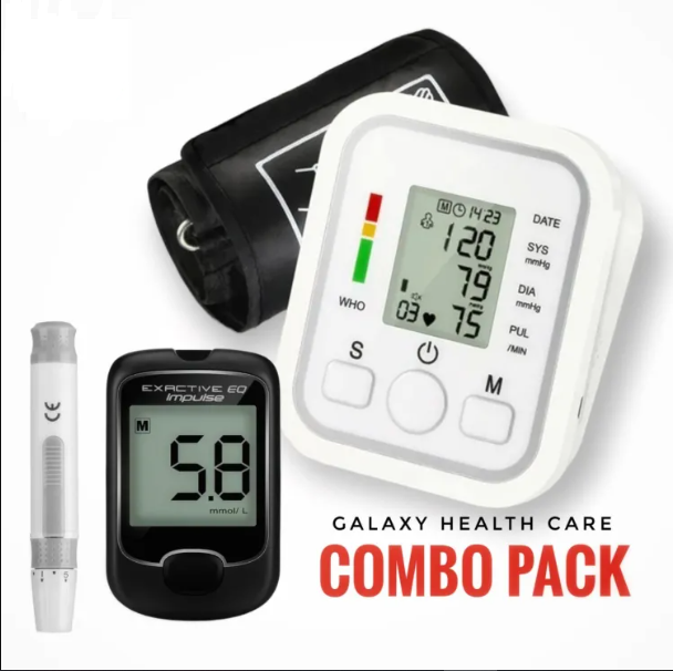 Fully Automatic Upper arm Digital Blood Pressure Monitor with ...