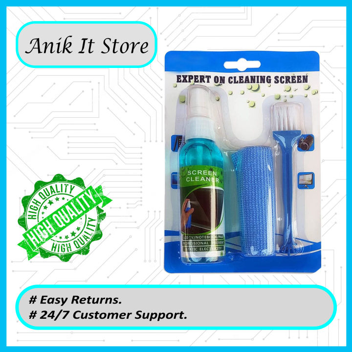 Screen Cleaner Kit for LED & LCD TV, Computer Monitor, Laptop, and iPad ...