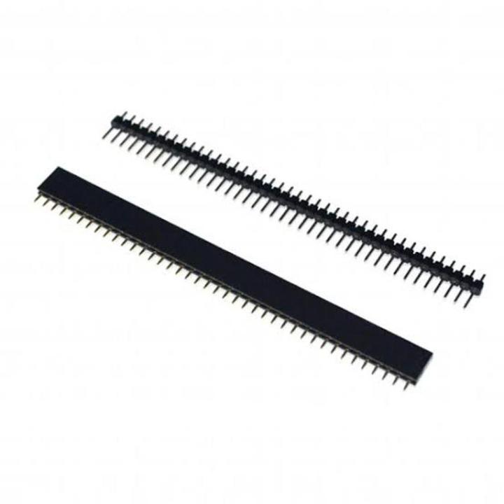 40 Pin 2.54mm Pitch Pin Male + Female Header Connector Strip For ...