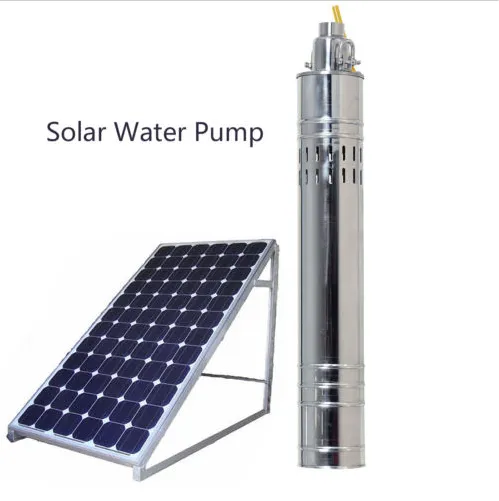 24v Durable Solar Motors Water Pump 120M Deep Well Solar Submersible ...