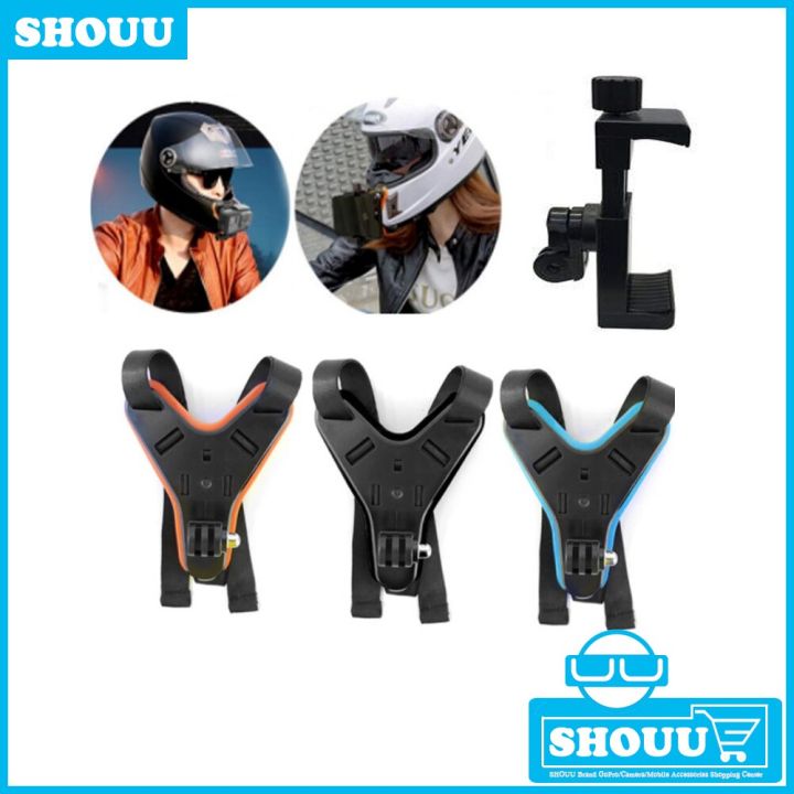 Premium Quality - PREMIUM Helmet Chin Mobile Mount with Phone holder ...