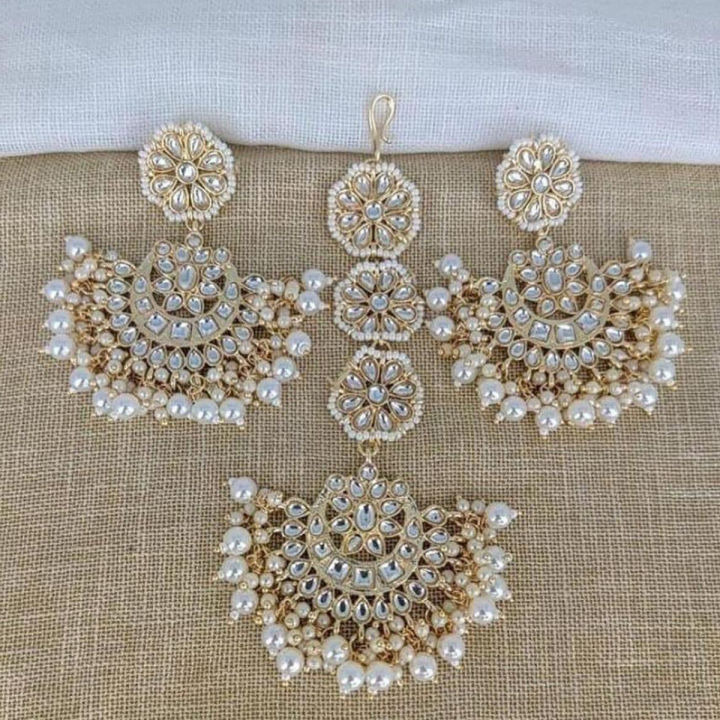 Indian Jaipuri Earrings for Women - Traditional Design | Daraz.com.bd