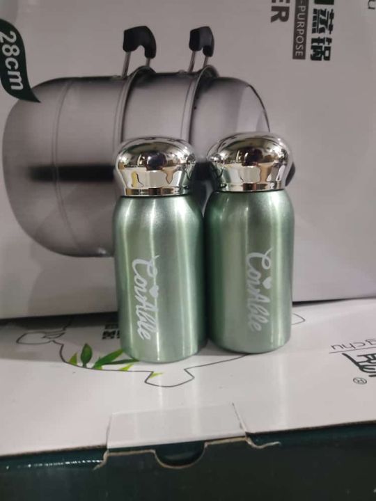 200ml Pocket Stainless Steel Vacuum Flask Small Thermos For Coffee Mug ...