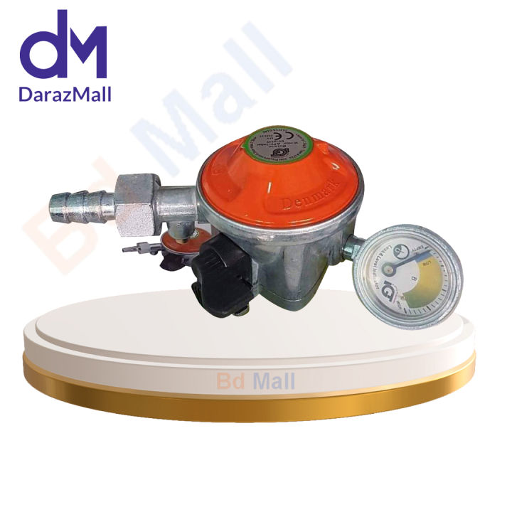 high quality lpg gas regulator of denmark with meter and safety device ...