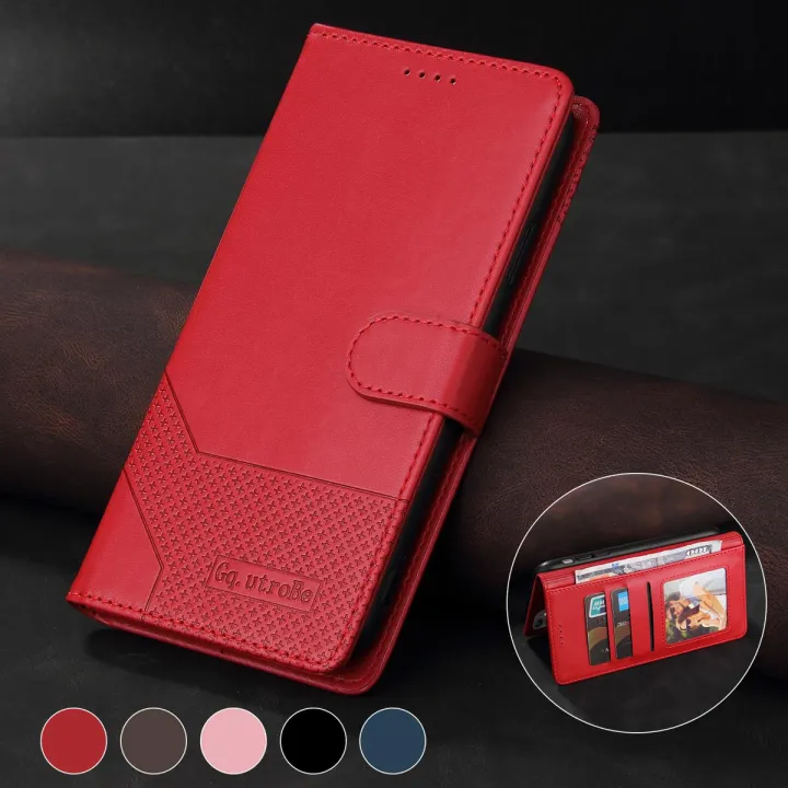 Business card slot Photo Frame leather case for Samsung Galaxy Note 10 ...