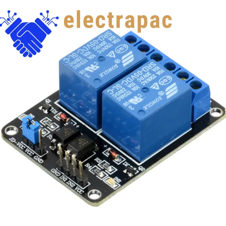 5V 2 Channel Relay Module/ Two Relay Module | Daraz.com.bd