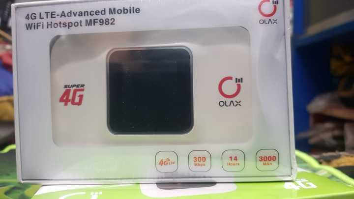 Olax MF982 4G+ LTE Advanced Mobile WiFi Pocket Router | Daraz.com.bd