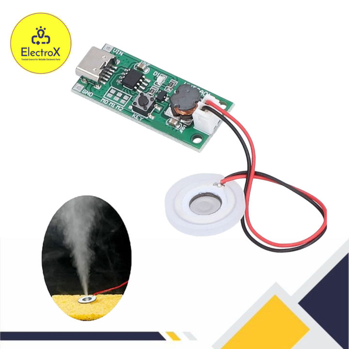 DIY Ultrasonic Mist Maker Humidifier with USB Circuit Board and ...