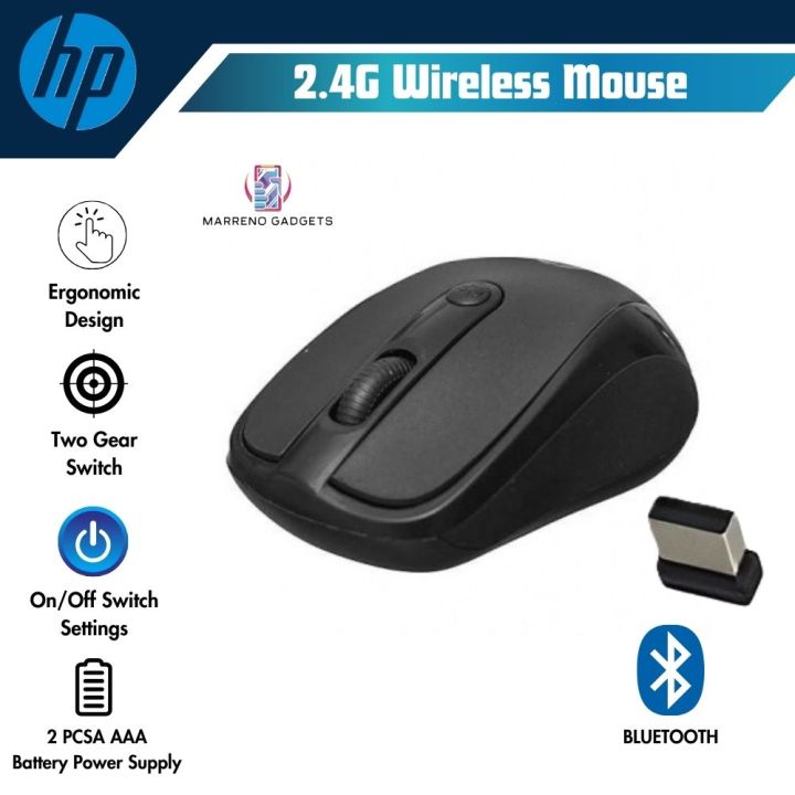 HP 2.4G Wireless Mouse – Best Quality, Ergonomic Design, High-Precision ...
