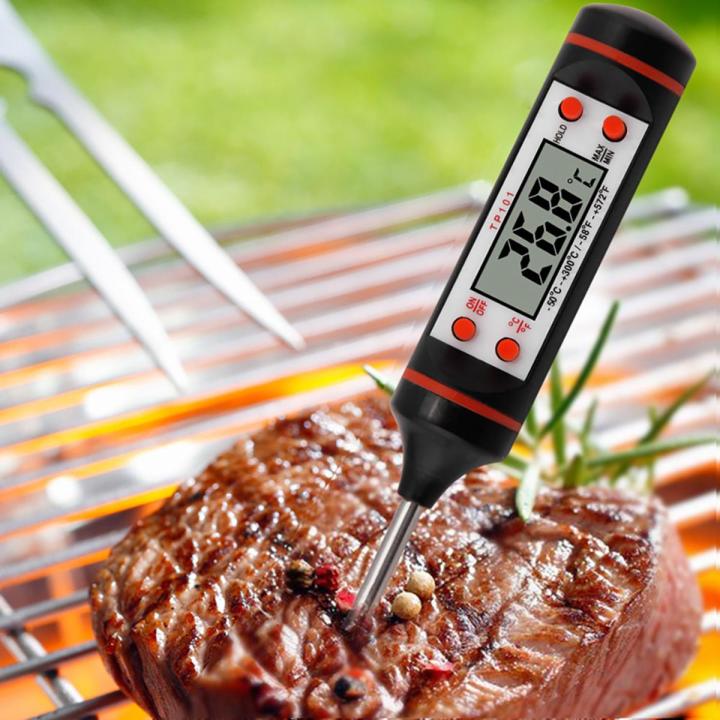 New Meat Thermometer Kitchen Digital Cooking Water Milk Food Probe ...