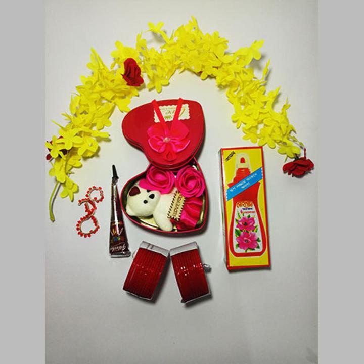 Love Box -Payel-Resmi Churi - Mehadi-alta-payel-Gajra combo Birthday ...