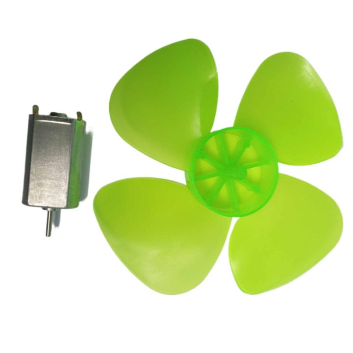 4 Blade Fan With 180 Motor 3.7V Motor 180 DC Motor Strong Magnetic ...