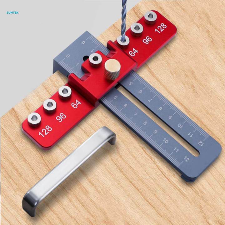 Door Hole Handle Punch Drill Guide Ruler Measure Tool Set 2 | Daraz.com.bd