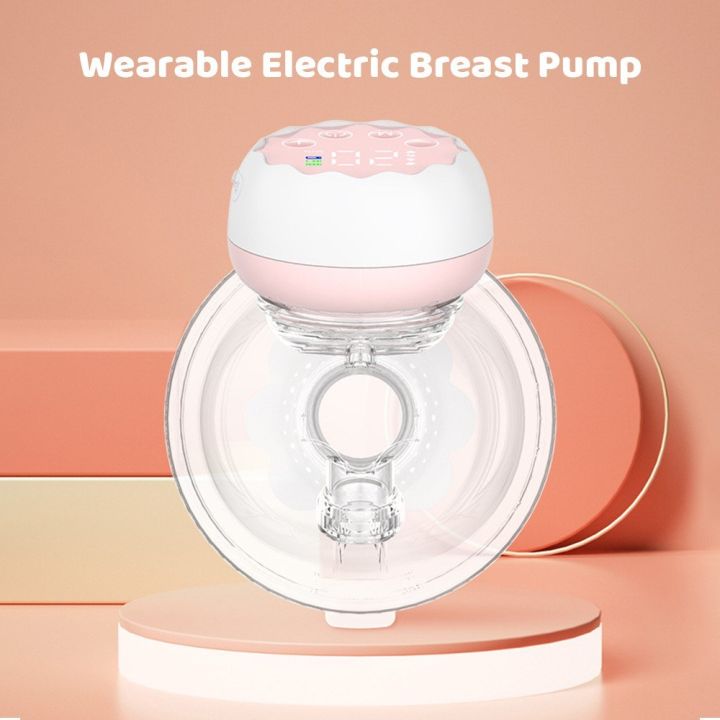Wearable Breast Pump Hands Free Electric Breast Pump for Breastfeeding ...