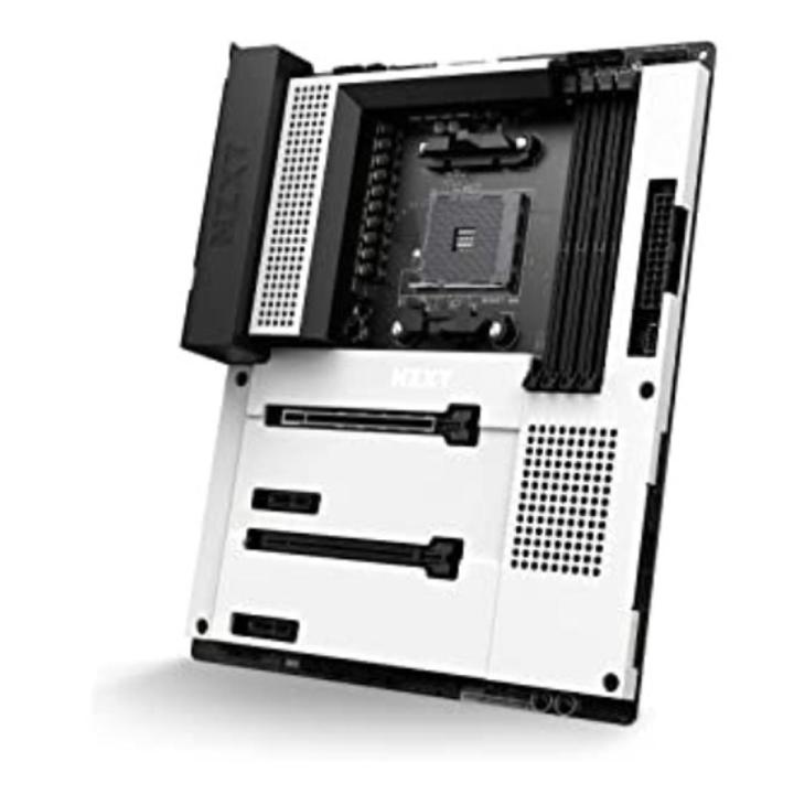NZXT N7-Z59XT-B1 Intel Z590 Wi-Fi 10th & 11th Gen White Cover Gaming ...