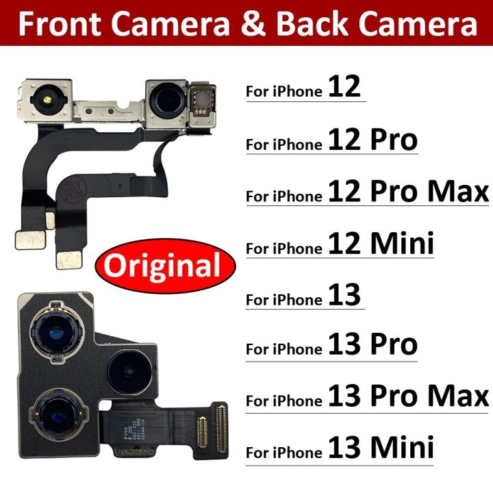 Original For iPhone 12 12Pro 13 13Pro Max Mini Front Camera Flex With ...