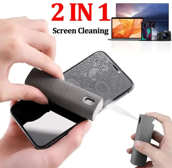 2 In 1 Screen cleaning care without scratches Phone Screen Cleaner ...