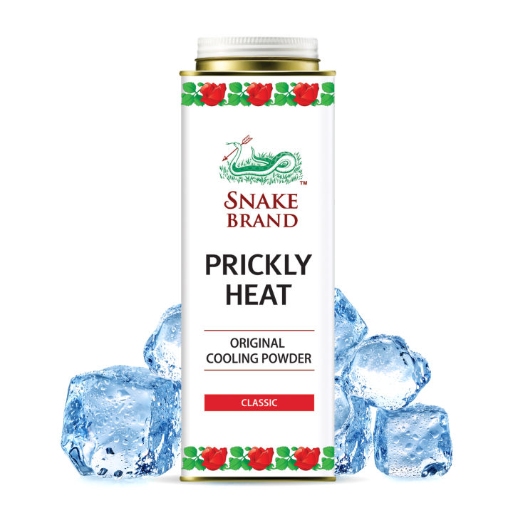 Snake Brand Classic Prickly Heat Cooling Powder,280g | Daraz.com.bd