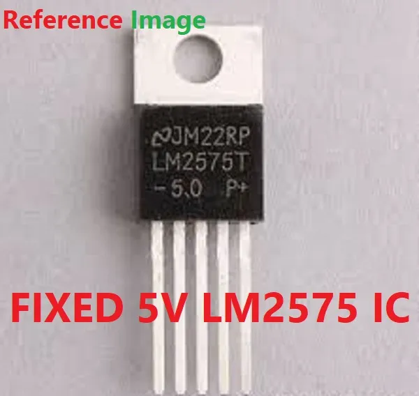 FIXED 5V LM2575 IC LM2575 Voltage Regulator IC Buck Converter LM2575T Step Down IC 5V Voltage ...