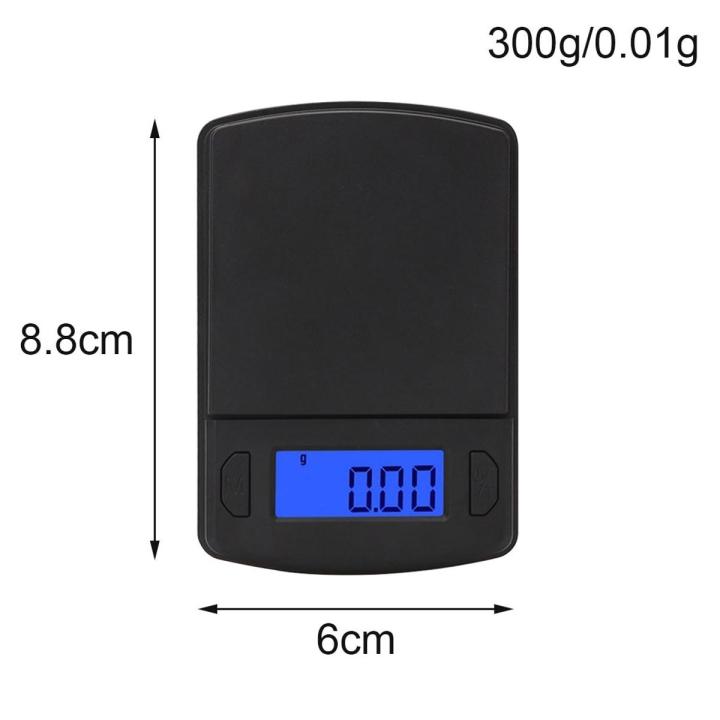 Precision Scale Mini Digital Scale Jewelry Gold Balance Weight Gram LCD Pocket weighting ...