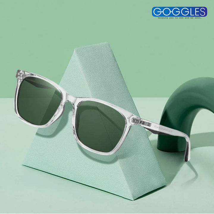 Transparent Crystal Frame Sunglasses for Men Women | Daraz.com.bd