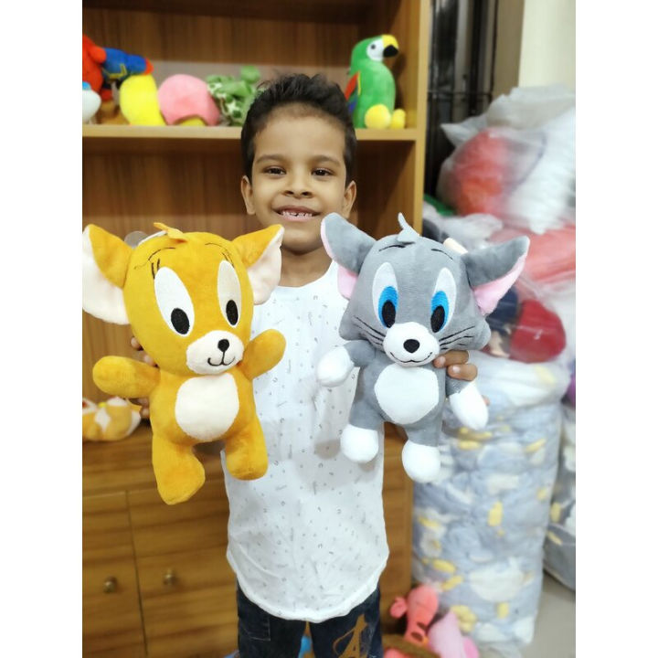 Tom & Jerry Cute Plush Doll Soft Toy for Kids Birthday Gift | Daraz.com.bd