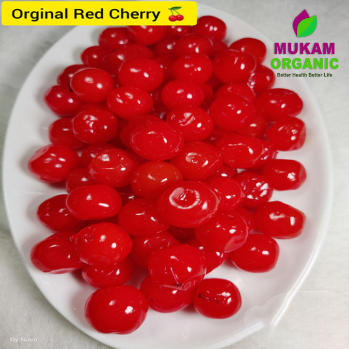 Red cherry 250g Imported from thailand with premium quality jar | Daraz ...