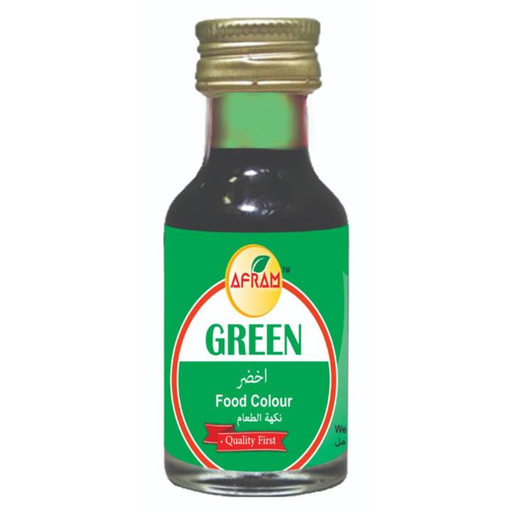 Afram Green Food Colour -28ml Green Color | Daraz.com.bd