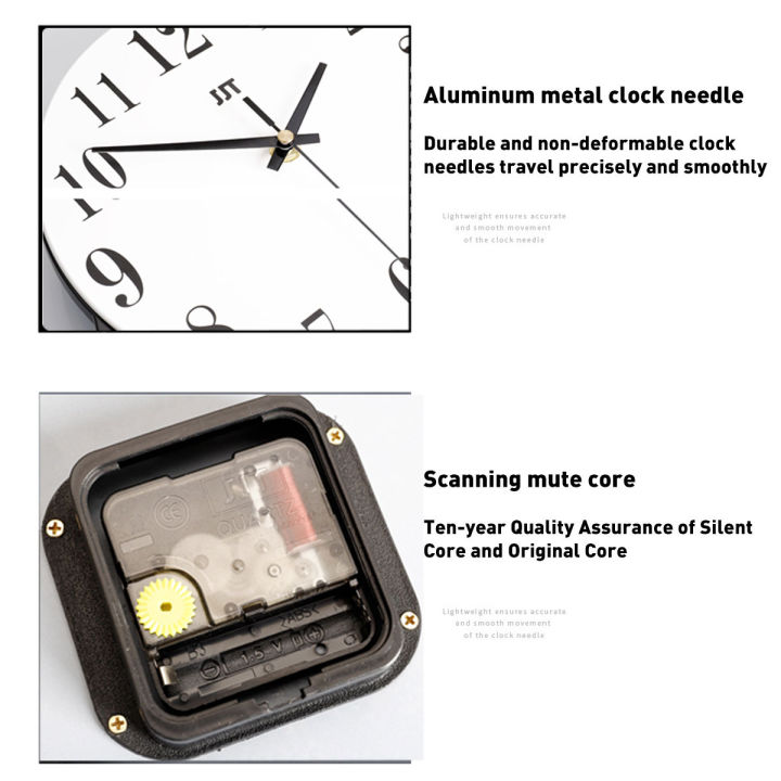 Deer Head Wall Clock Iron Art Quartz Living Room Wall Watch Nordic ...