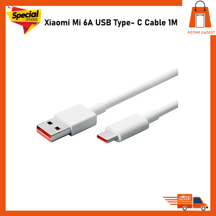 Xiaomi Mi 6A USB Type- C Cable 1M | Daraz.com.bd