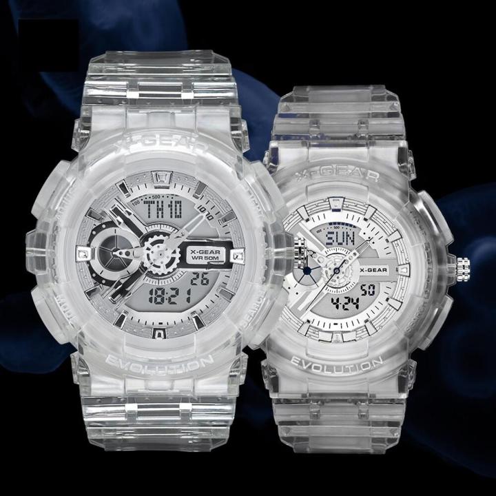 Lasika White Translucent K-Sport Digital Watch for men | Daraz.com.bd