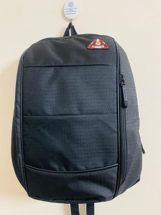 Lock system double laptop chamber usb support with shoulder carry ...