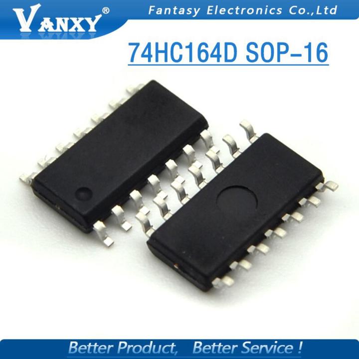 74164 74HC164D 74HC164 74LS164 Shift Resistor IC Dual In Package SMD 14 ...