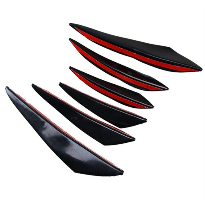 NANLIY Universal Pvc Car Front Bumper Lip Protector Rear Diffuser Auto ...