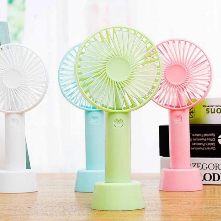 Very Stylish Mini USB Lithium Battery Rechargeable Hand Fan | Daraz.com.bd